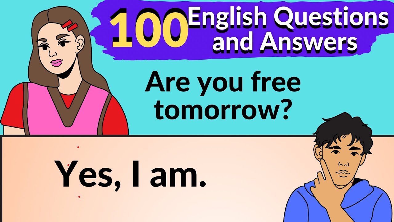 100 English Questions and Answers Speaking Course - YouTube