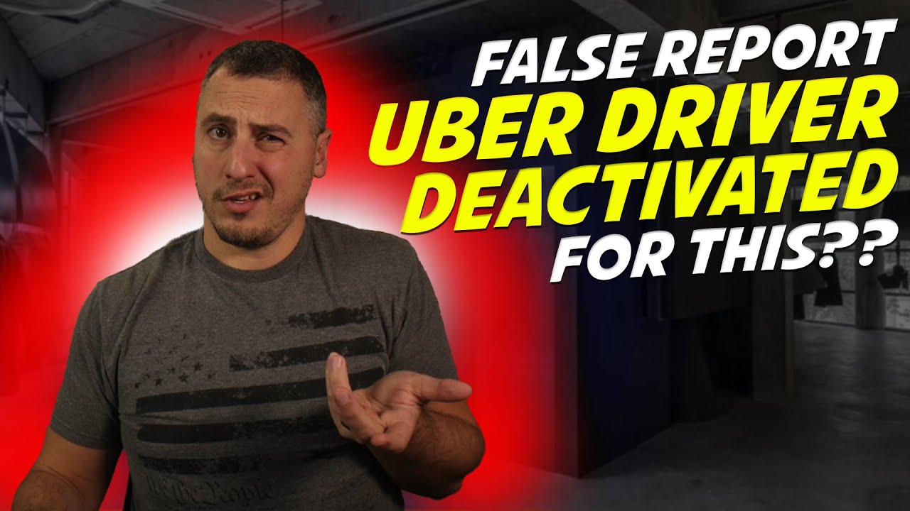 Uber Driver Deactivated From False Report About THIS?! - YouTube