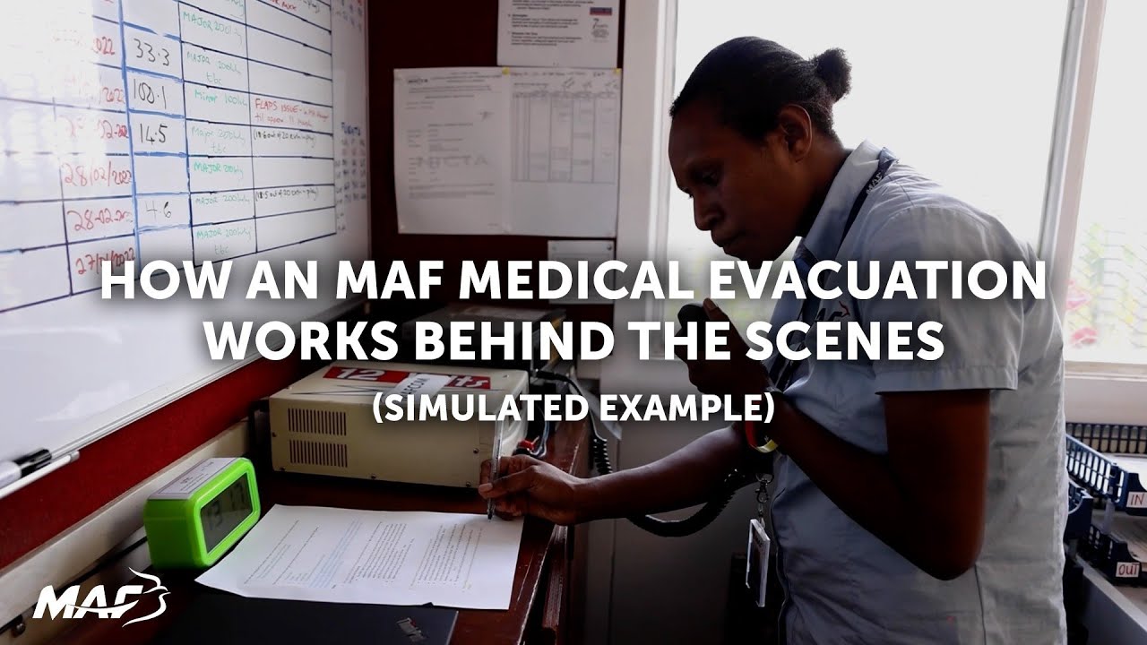 A behind-the-scenes look at how an MAF medical evacuation works. - YouTube