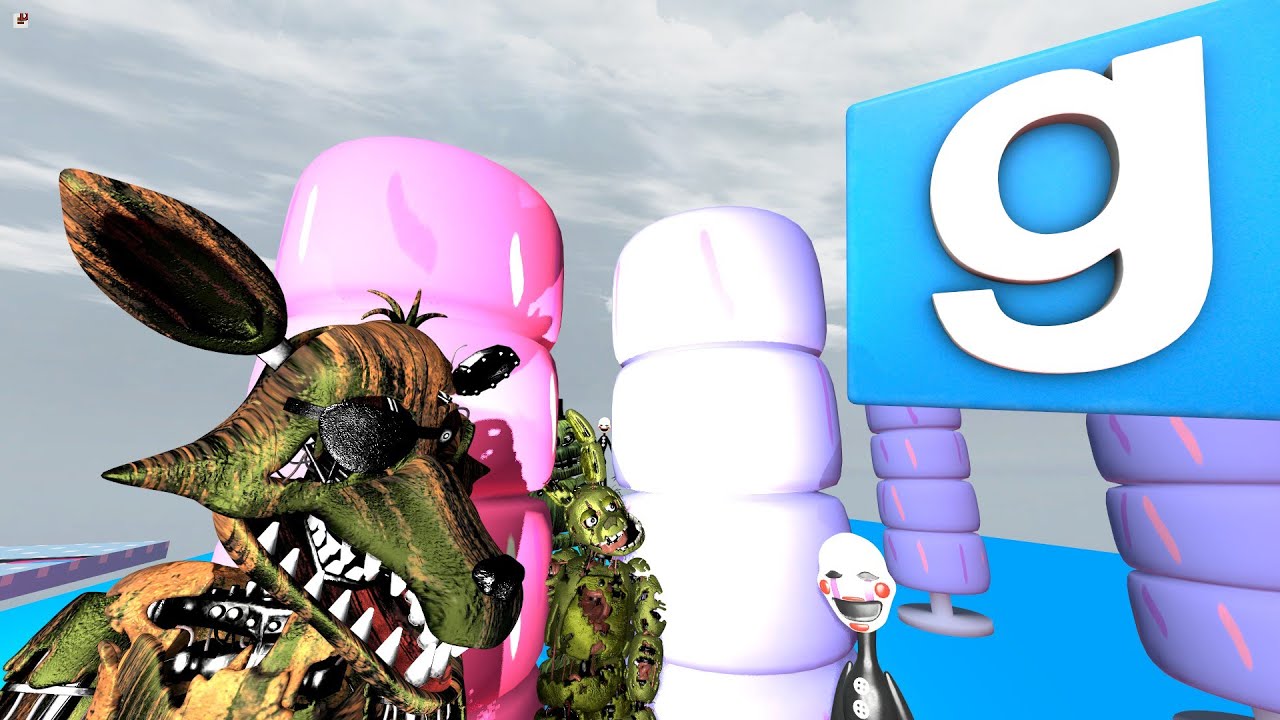 FNAF In Fall Guys [ Part 6 ] [ FNAF GMOD ] - YouTube