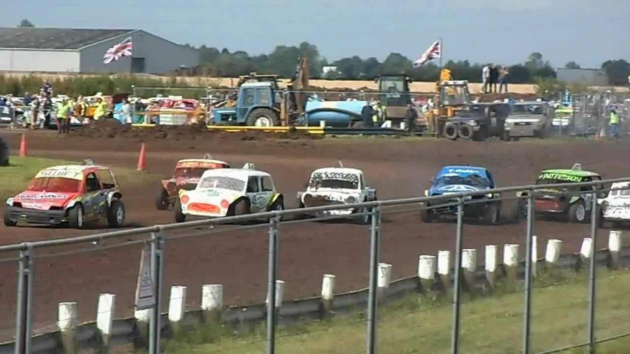 Autograss 2012 class 7 Bas 2 Millington powered - YouTube