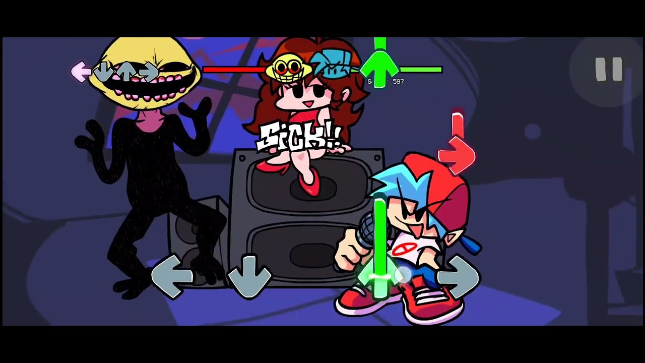 Jugue fnf en mi primer video - YouTube