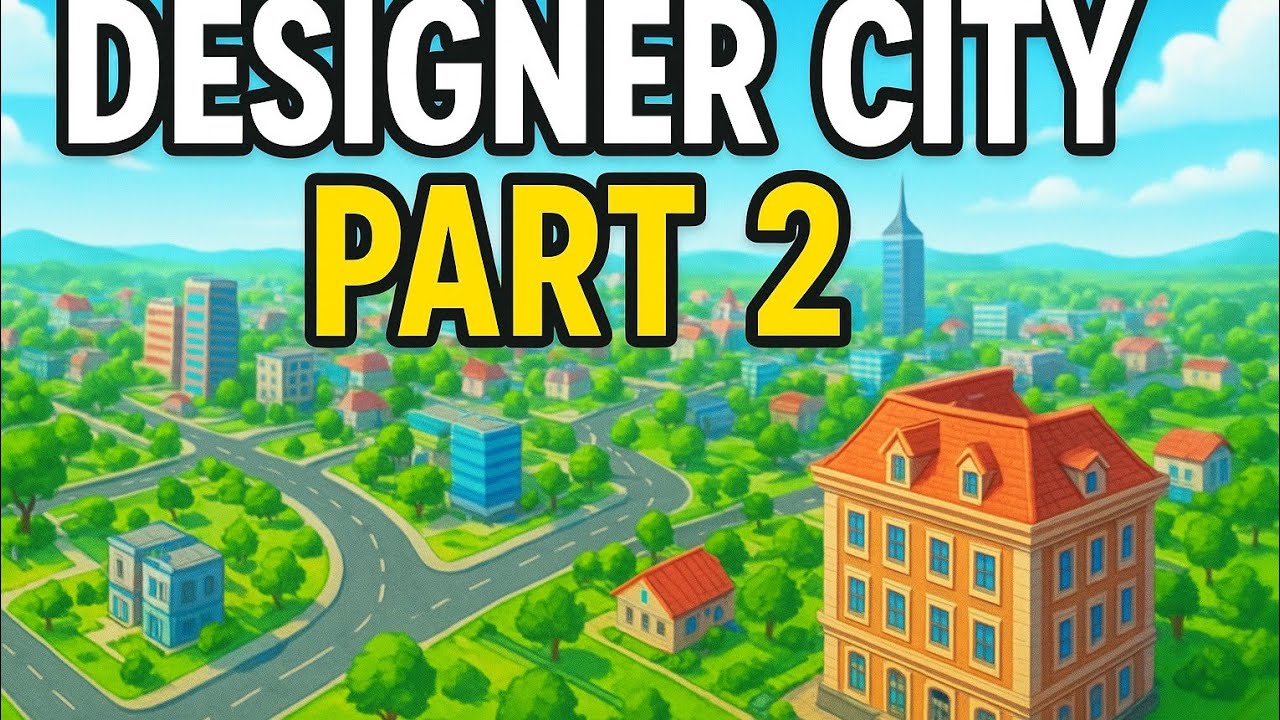 Designer City Gameplay Part 2 | Building My Dream City 🏙️ - YouTube