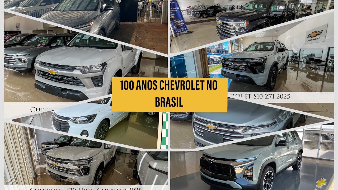 "Chevrolet Brasil: Celebrando 100 Anos de História e Inovação" - YouTube