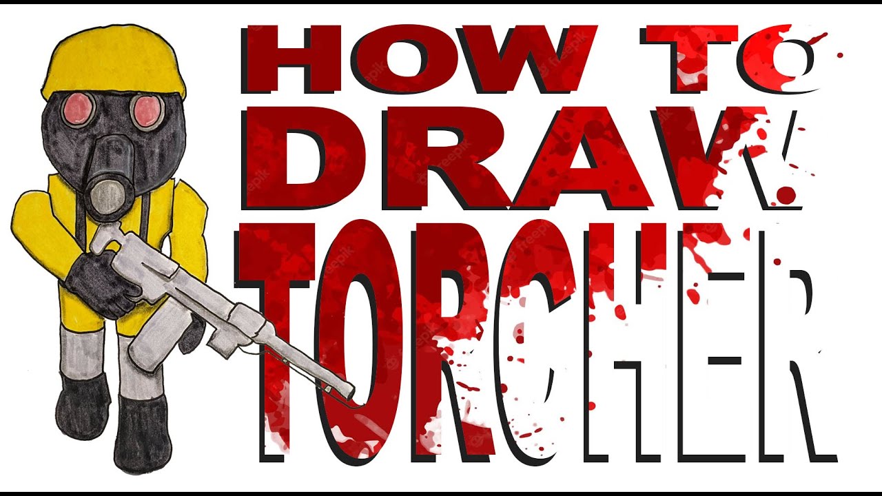 How to draw Torcher (Piggy) - YouTube