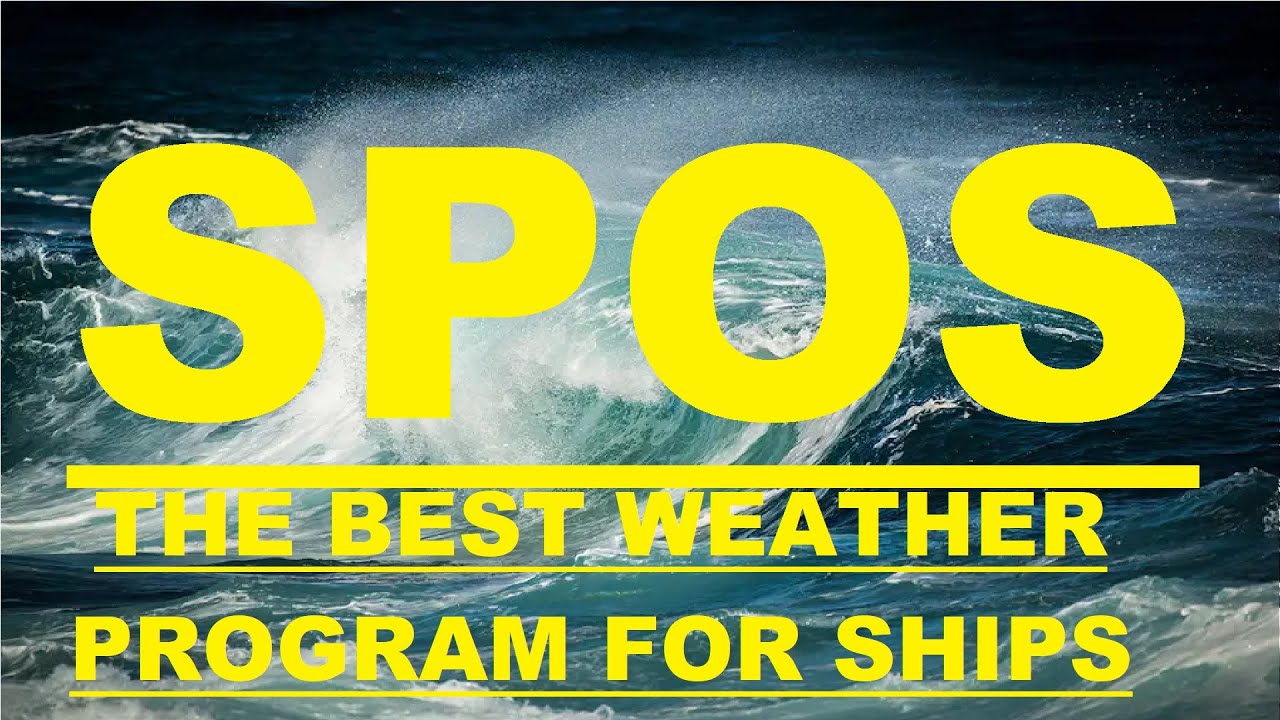 "SPOS: The Ultimate Weather Software for Safe Sailing! ⛵️🌦️" - YouTube