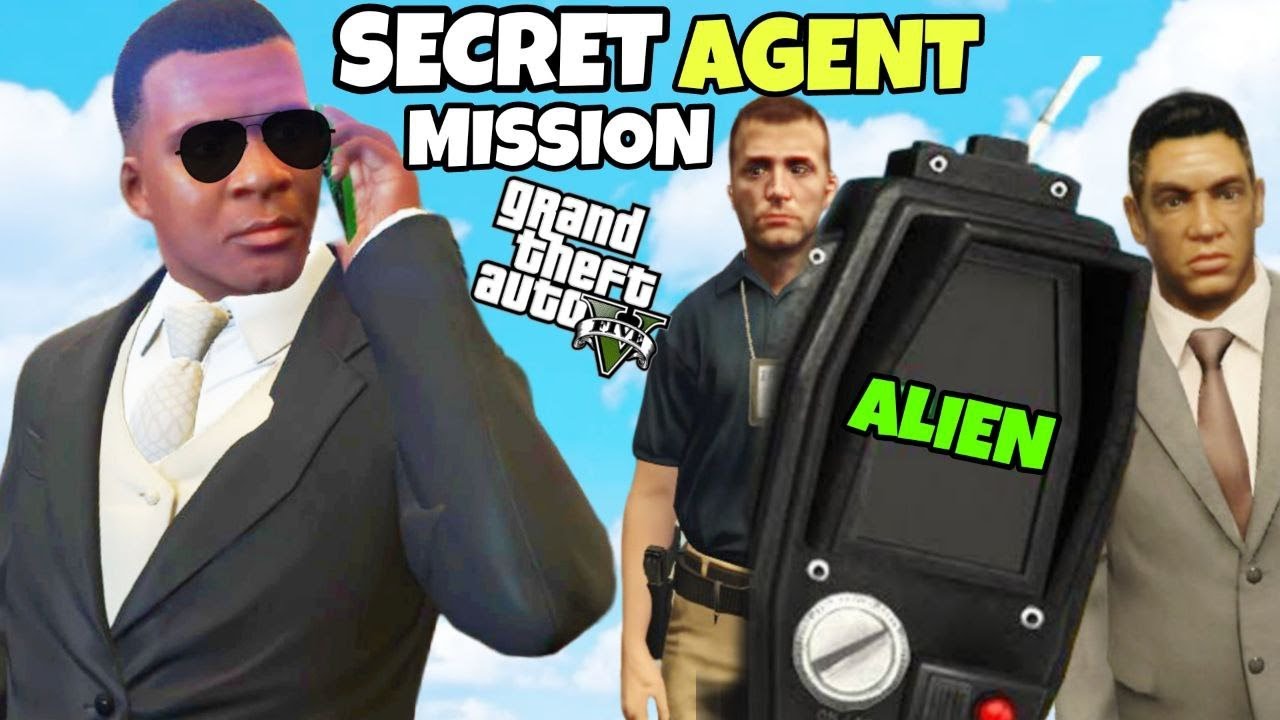 GTA 5 : Life Of A Secret Agent in 24 hrs - YouTube