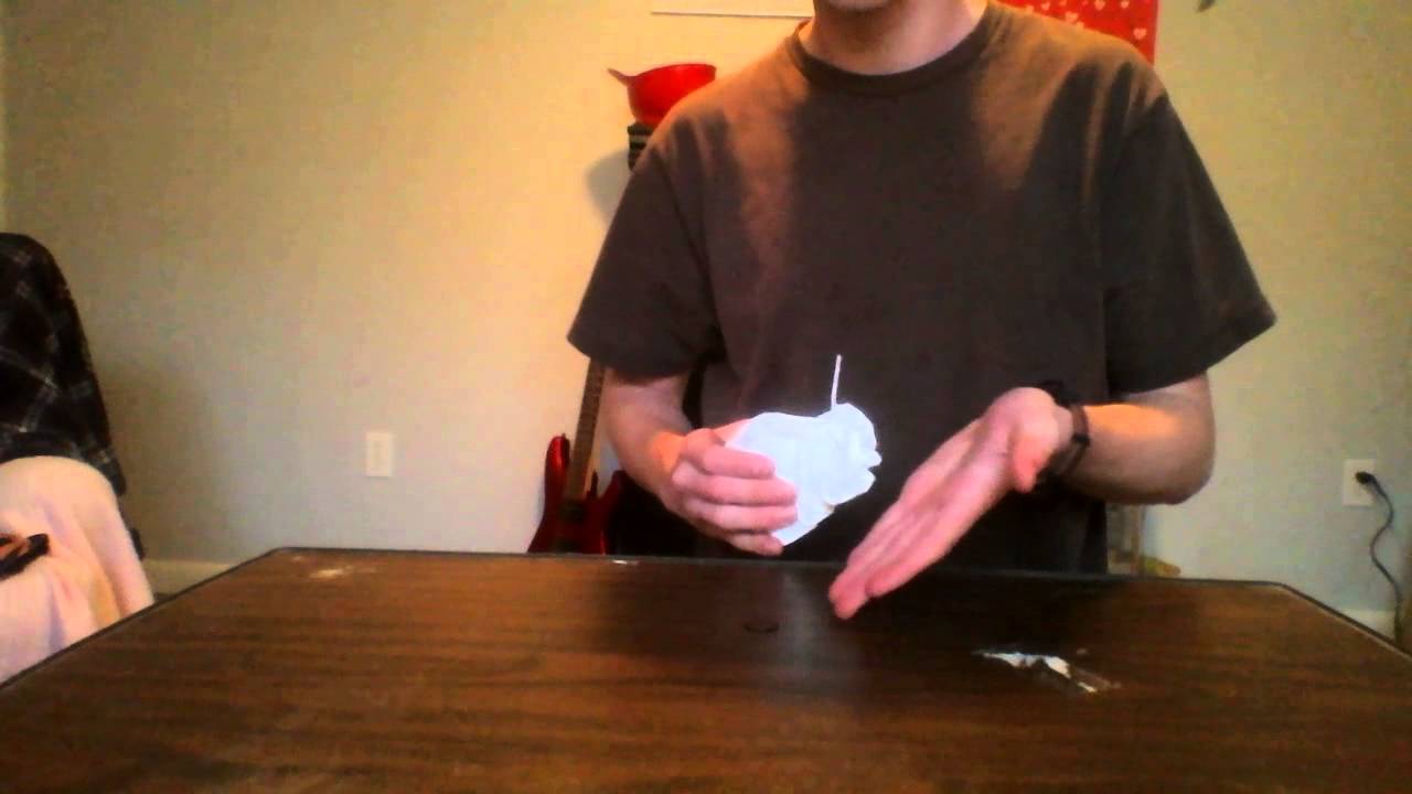 vanishing shot glass magic trick - YouTube