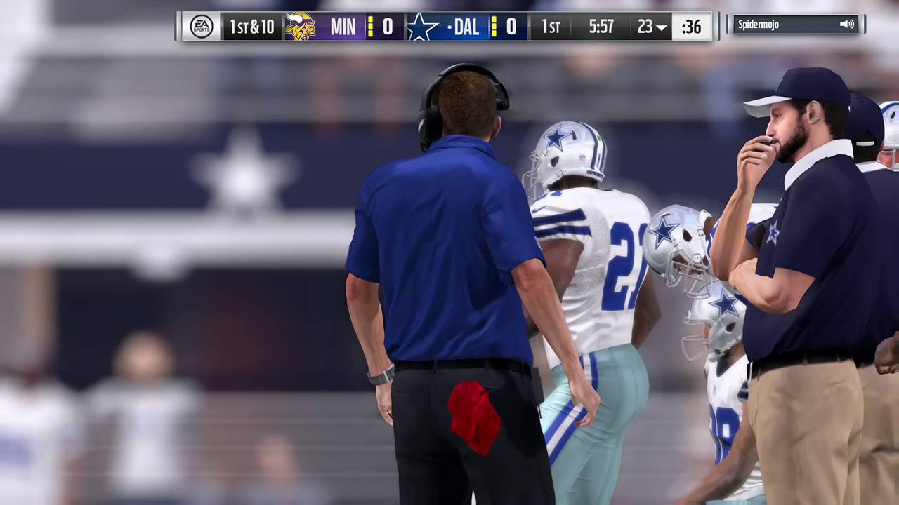 Madden 17 Tony Romo Crazy Run!!!!! - YouTube