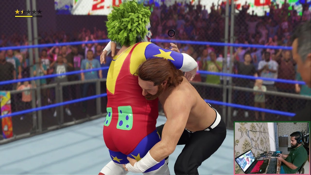 Sami Zayn Teaches A Lesson To Doink The Clown & Shane McMahon WWE 2K23 - YouTube