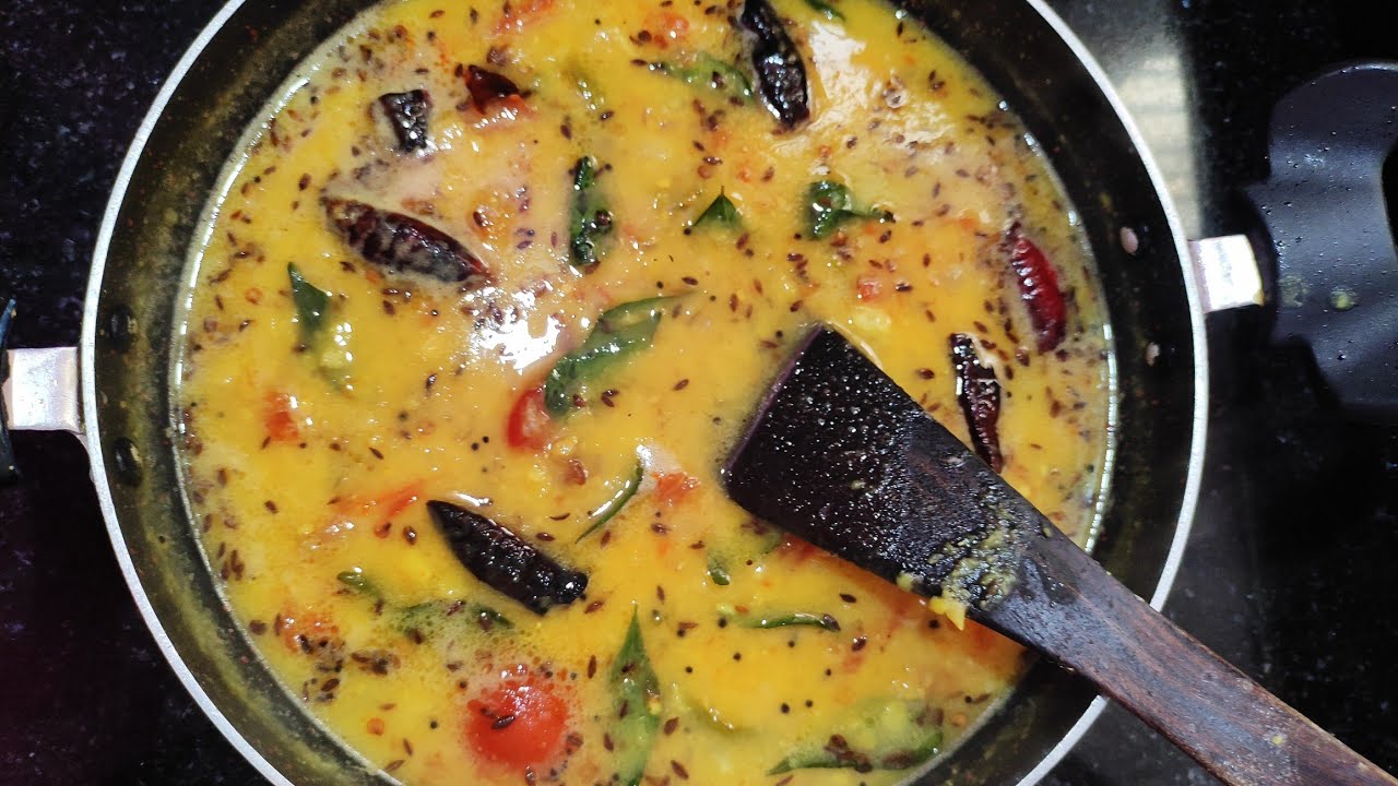 parippu curry recipe/ special dal curry/ for rice and chappathi - YouTube