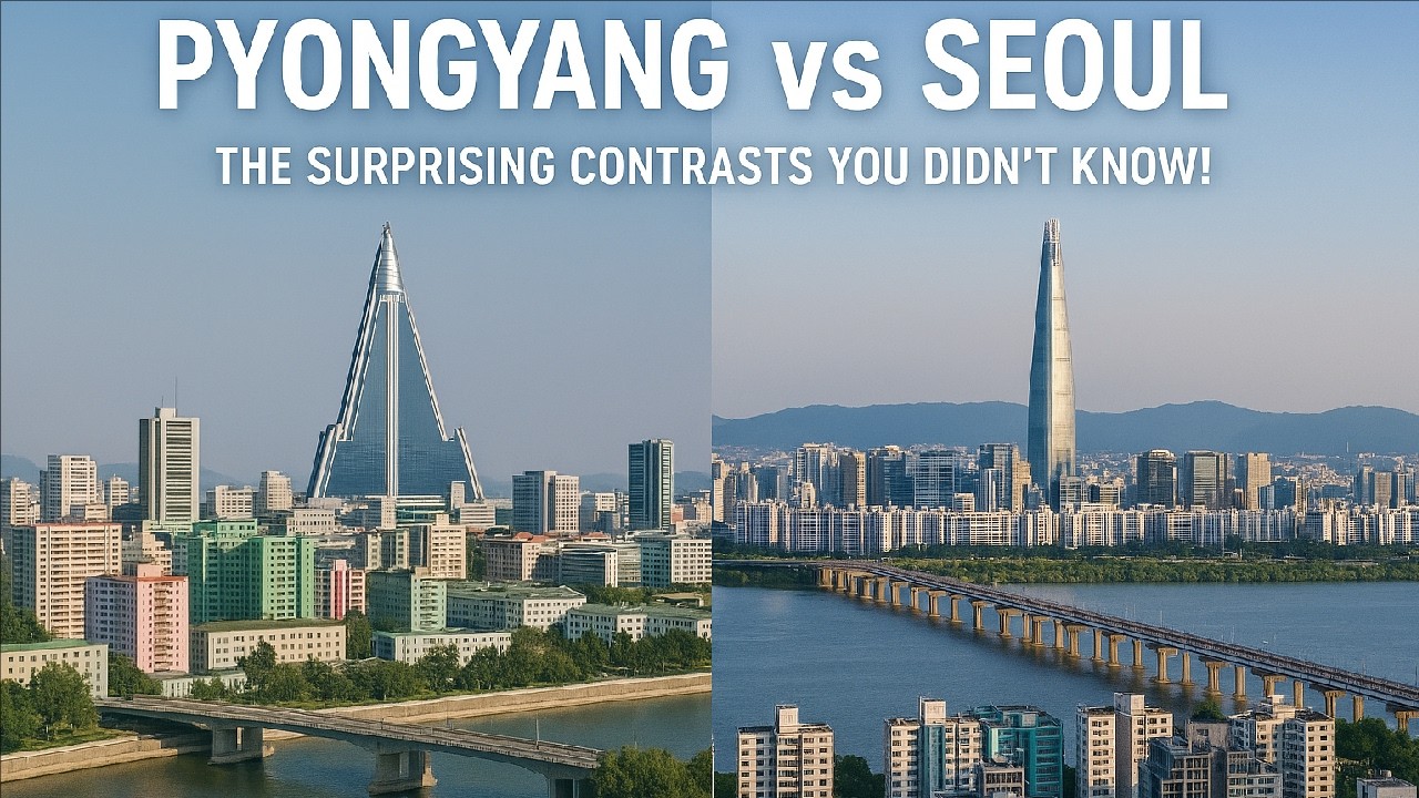 Pyongyang vs Seoul: The Surprising Contrasts You Didn't Know! - YouTube
