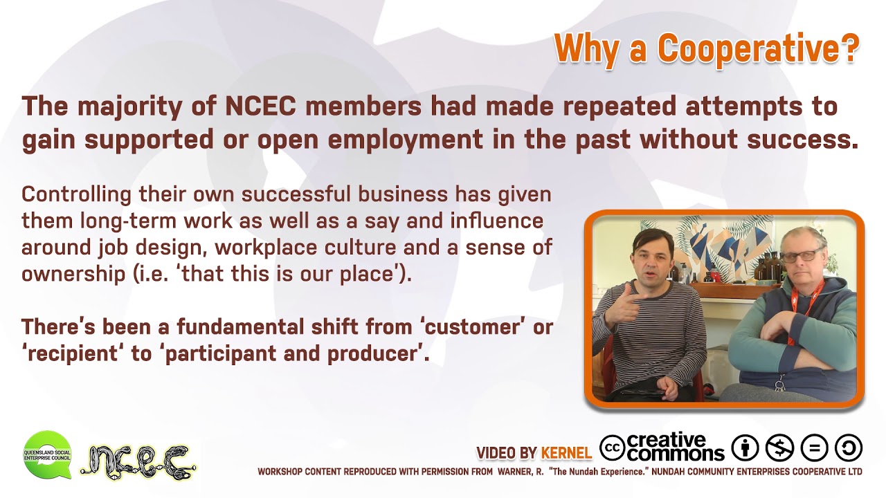 The NCEC Model (Cooperative Enterprise: Part two) - YouTube