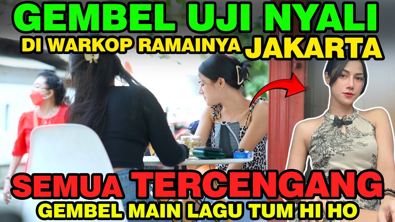 GEMBEL UJI NYALI Di Warkop Ramai Jakarta, Semua Tercengang Gembel Main Lagu TUM HI HO - YouTube