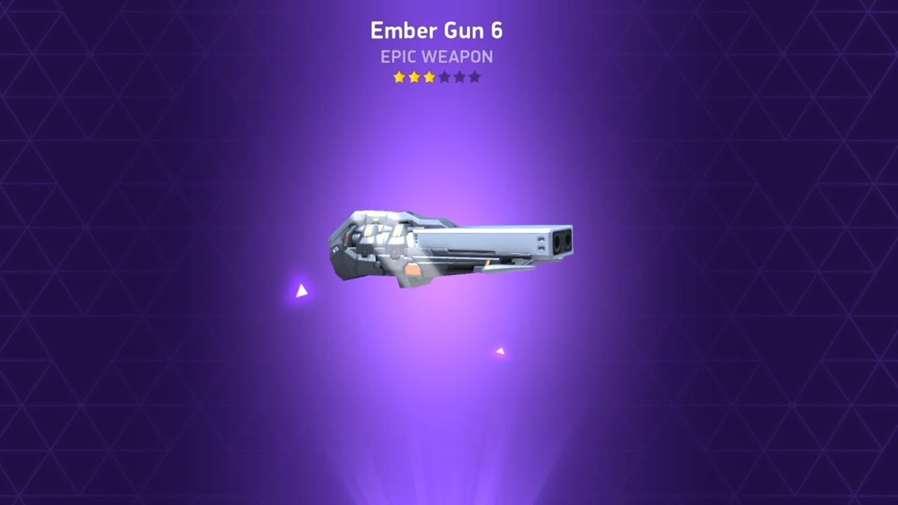 New weapon Ember Gun 6 unlocked 🔓 with Gameplay - YouTube