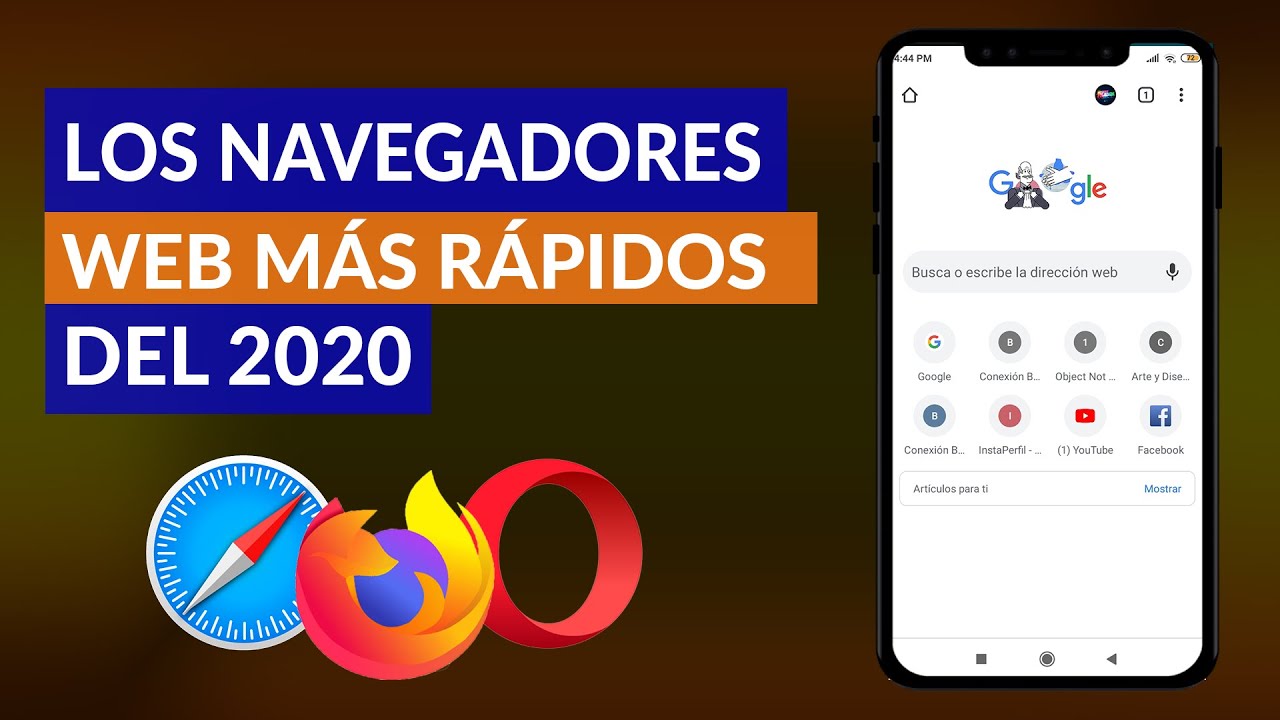 Los Mejores Navegadores Web 2020 - Los Navegadores más Rápidos - YouTube