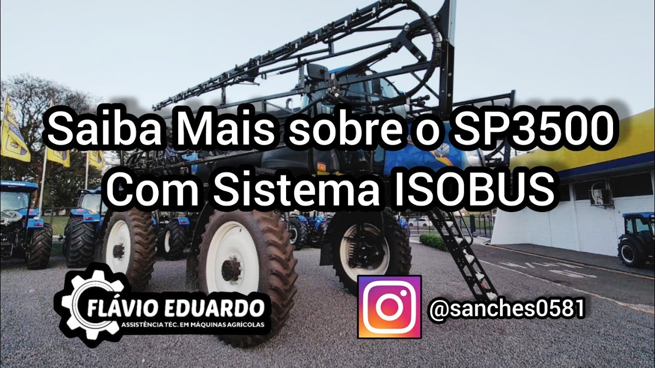 SP3500 - Saiba mais Sobre o Pulverizador SP3500 da Newholland com ...