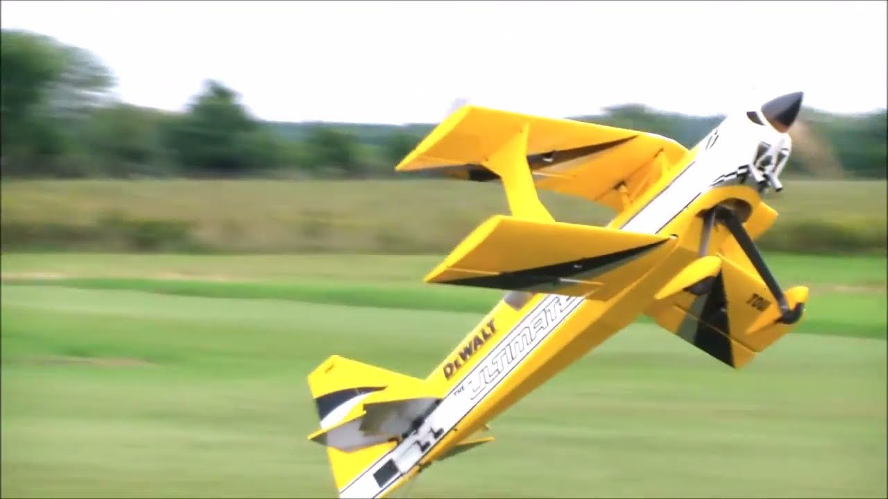 Sweet Aerobatics w/RC Ultimate Bipe - YouTube