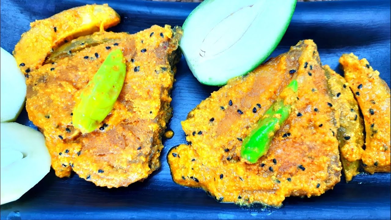 Mango Mustard Fish| Raw Mango Fish Curry | Summer recipe | Fish Mango ...