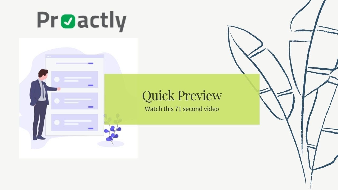 Proactly : Quick Preview - YouTube