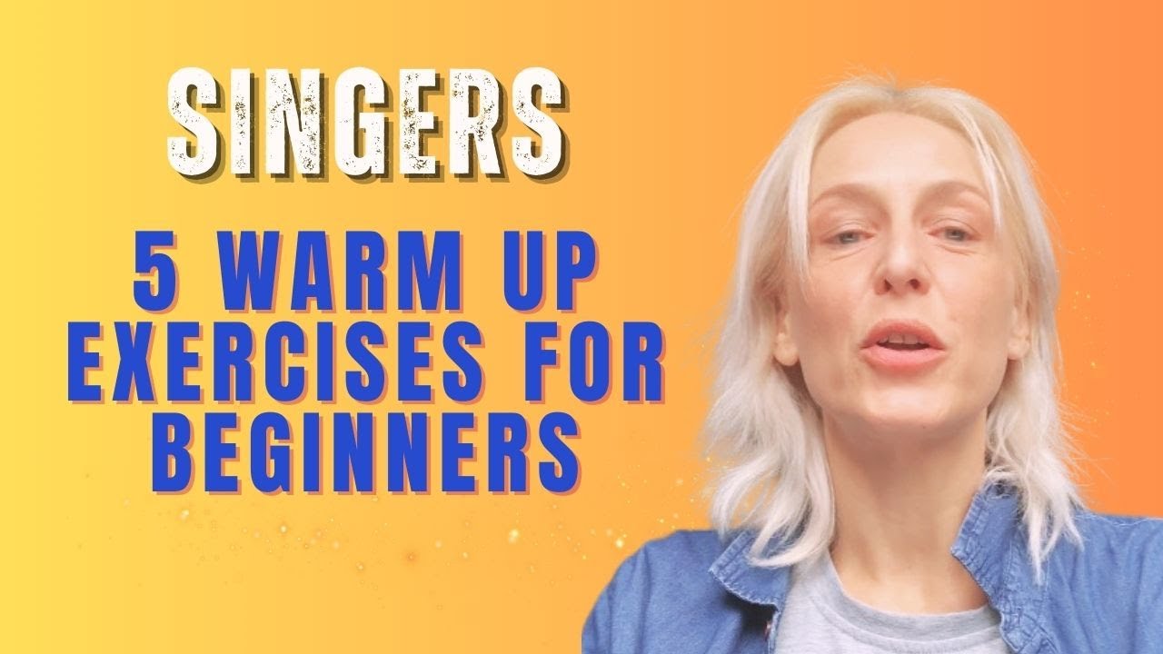 SINGERS - 5 warm up exercises for beginners - follow along - YouTube