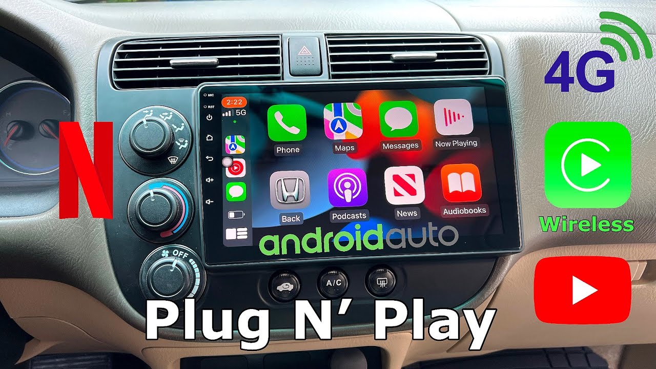 Idoing [4G] Car Radio - QLED - Android 11 - Wireless CarPlay & Android ...