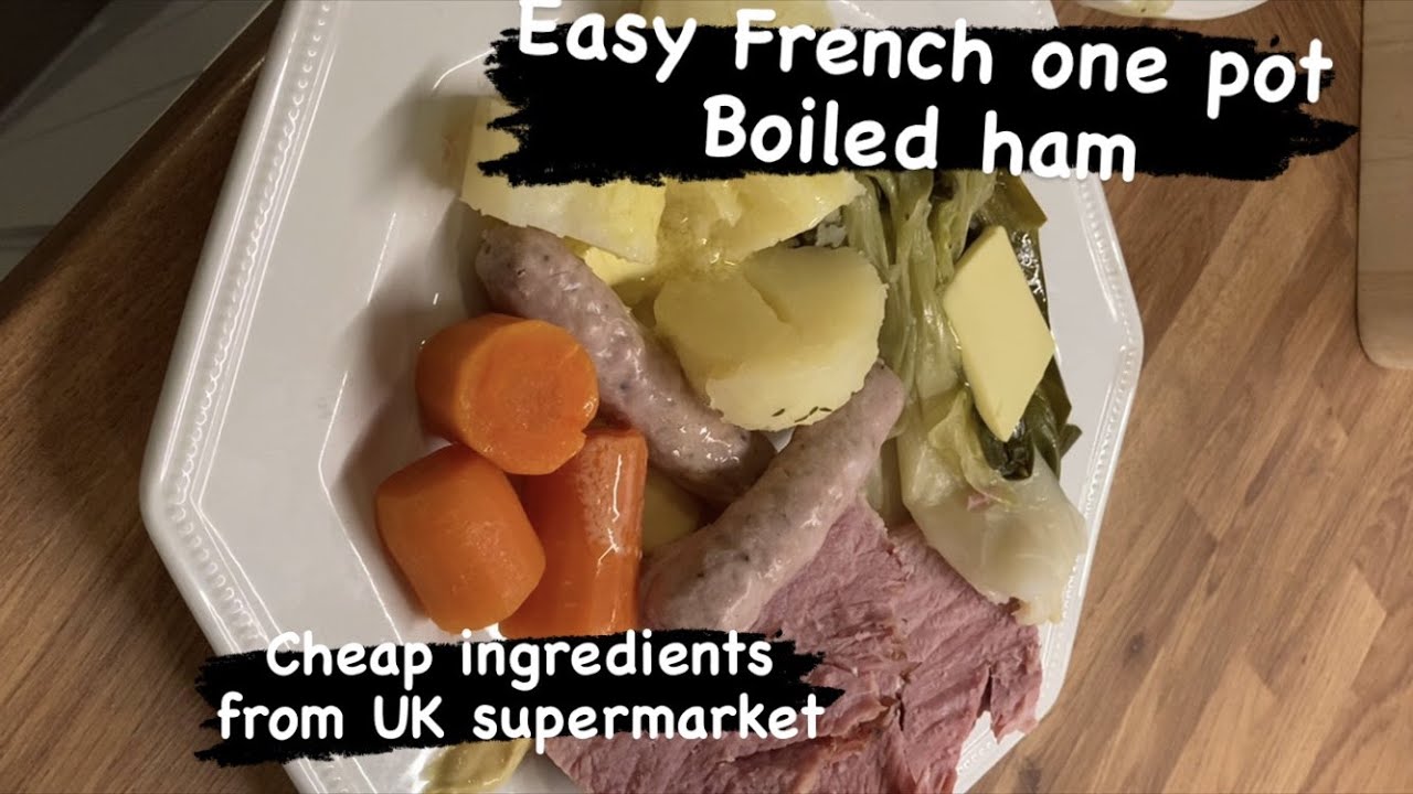 Wholesome French boiled ham recipe. - YouTube