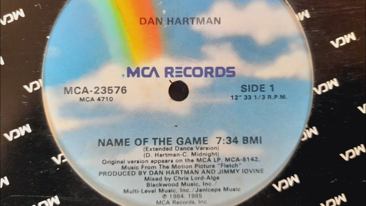 Dan Hartman - Name Of The Game (From "Fletch" Soundtrack) (Extended ...