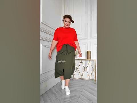 Юбка с нашивными карманами с кулисками по бокам - YouTube