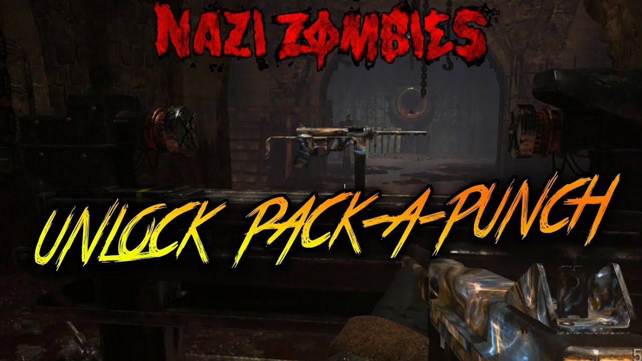 THE FINAL REICH - HOW TO UNLOCK THE PACK-A-PUNCH MACHINE (WW2 Zombies ...