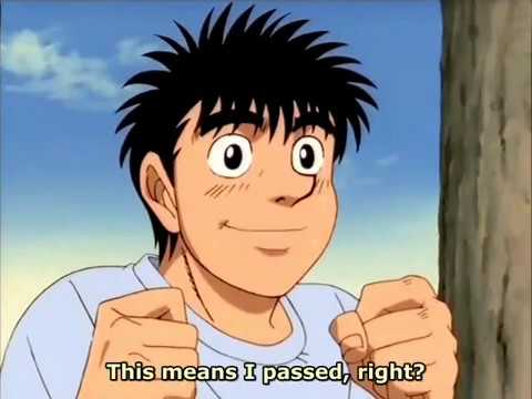 Hajimme no Ippo - Ippo catching leaves - YouTube