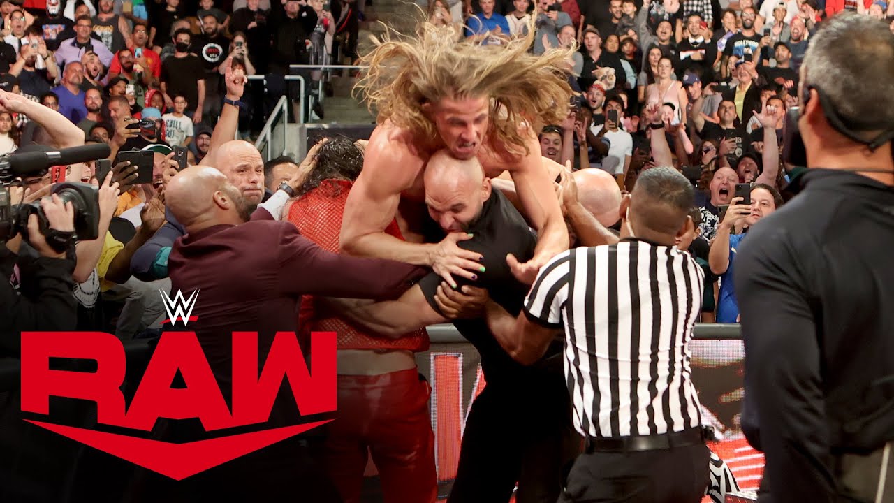 Riddle and Seth “Freakin” Rollins begin Raw with chaos: Raw, Aug. 22 ...