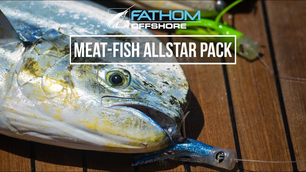 Fathom Offshore Meat-fish Allstar lure pack, perfect when trolling for ...