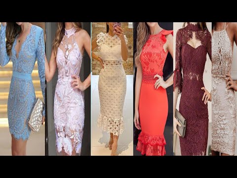 Latest lace dresses for women || Dresses patterns for women