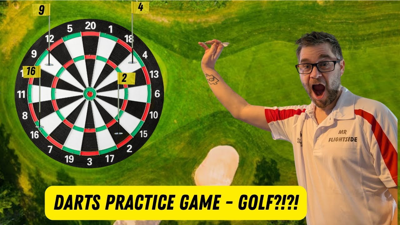 Darts Practice - Golf - YouTube