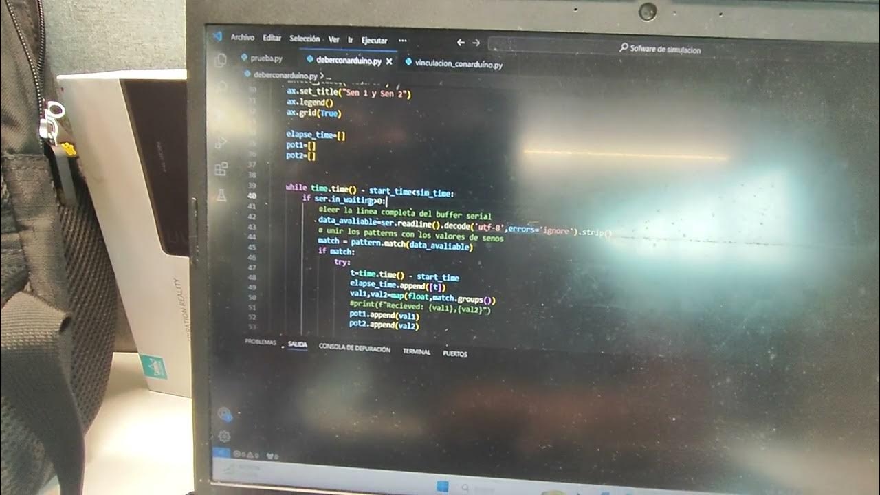 Comunicación Serial entre Arduino y Python - YouTube