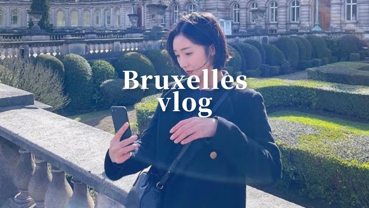 Vlog 벨기에 브뤼셀 1박 2일 브이로그 네덜란드 교환학생 메종 단두아 와플 마그리트 그랑플라스 야경 동국대 마냥