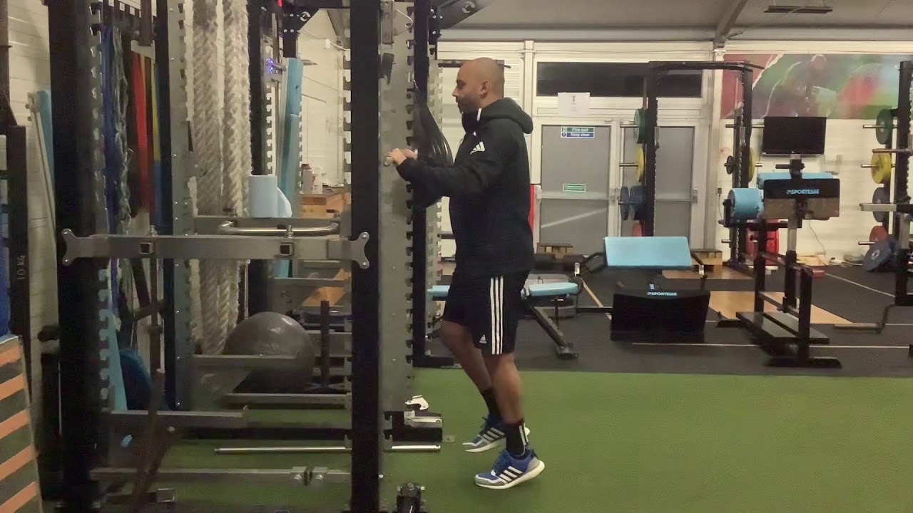 SL standing calf ISO - YouTube