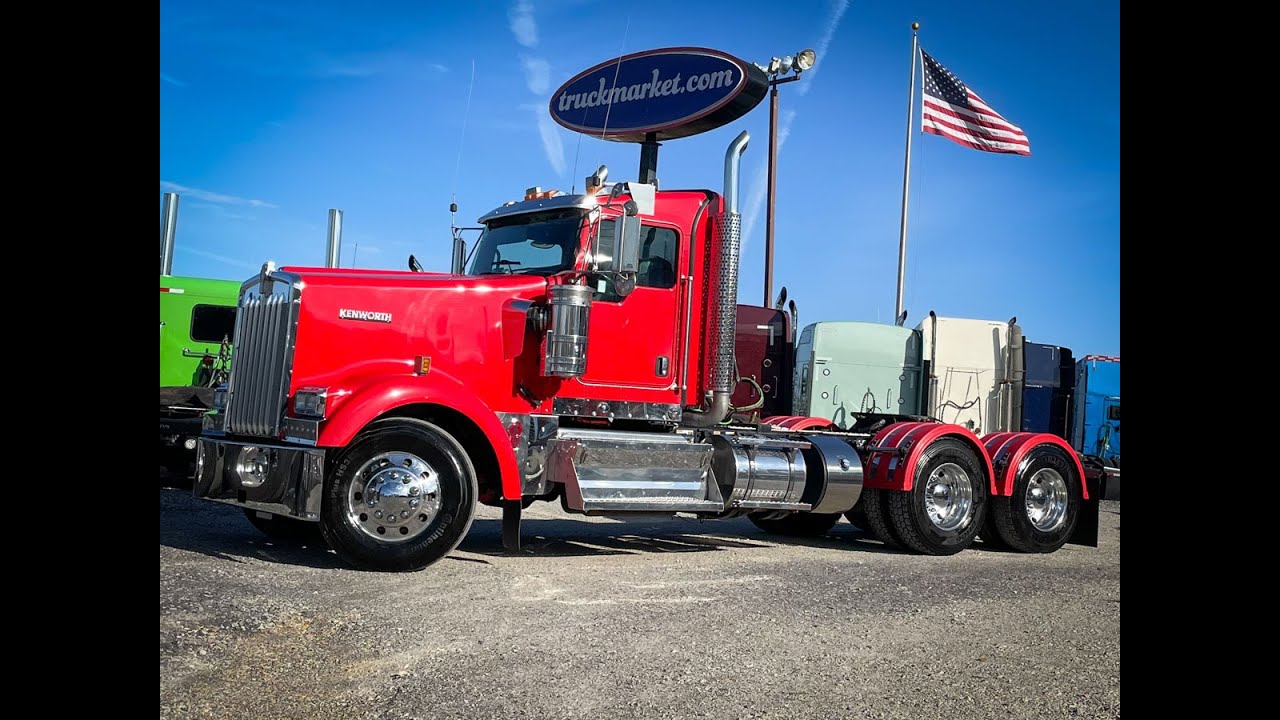 2019 Kenworth W900L Daycab - YouTube