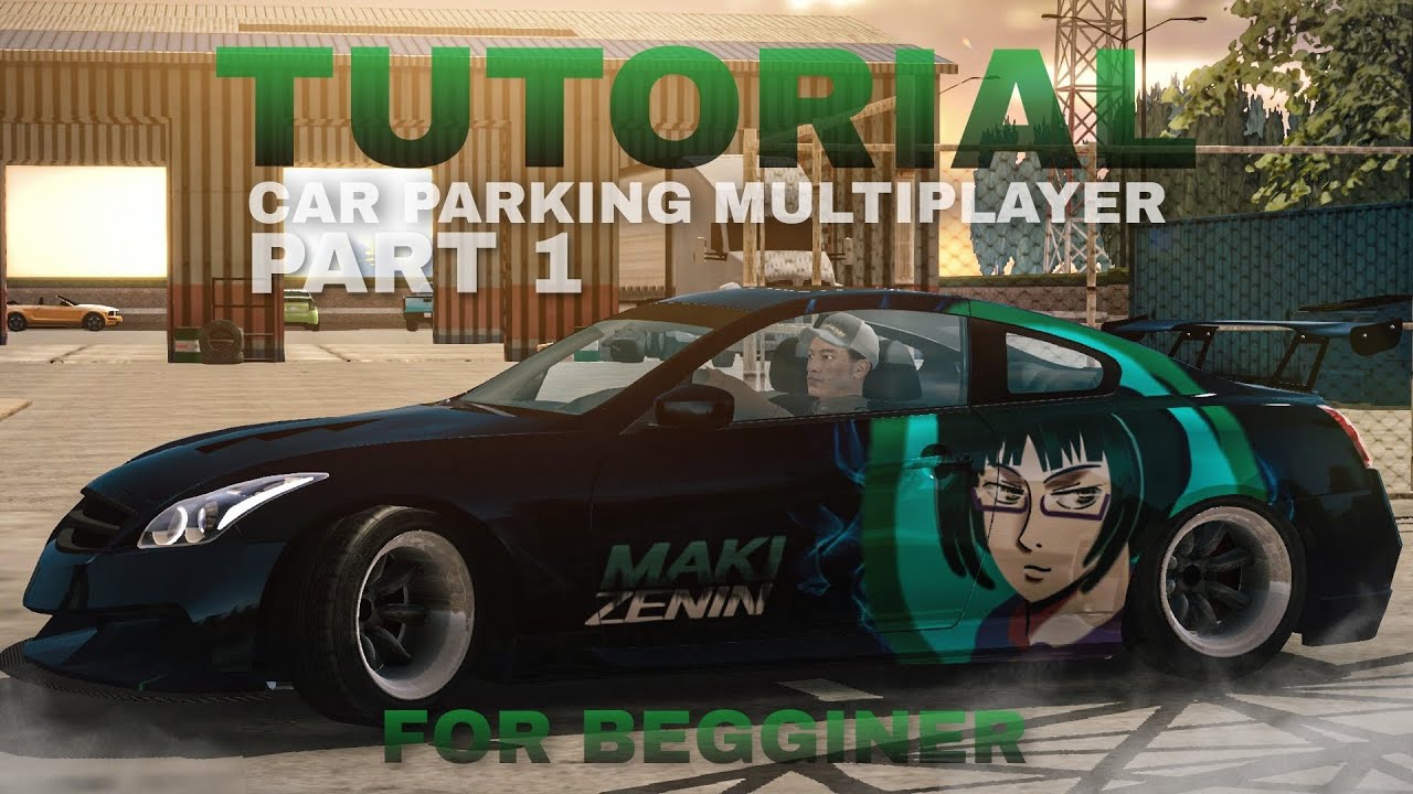 MAKI ZENIN DESIGN | FOR BEGGINER | TUTORIAL | Car parking multiplayer - YouTube