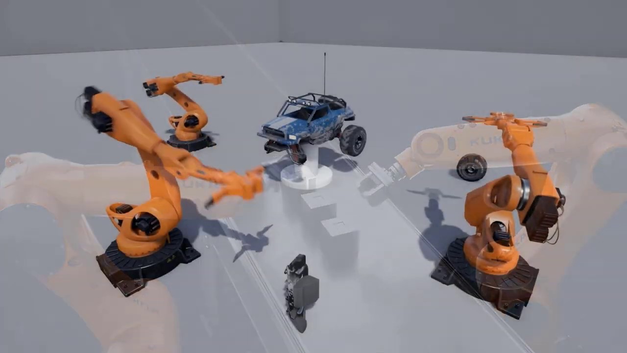 Tele-Operated VR control of a Self-Aware robot in a hostile environment ...