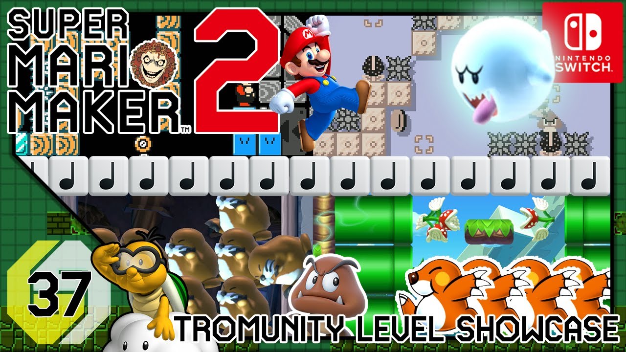 Super Mario Maker 2 Tromunity Level Showcase ★ 37 ★ Musik & Goomba ...