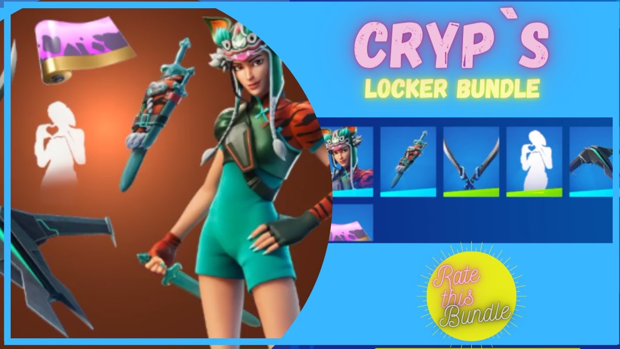 Cryp`s Locker Bundle Fortnite - YouTube