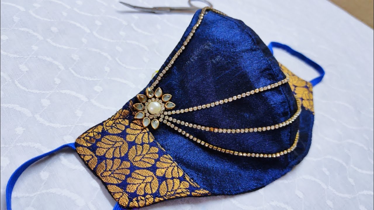 😷Very Easy New Style Pattern Mask | designer mask VERY EASY ...