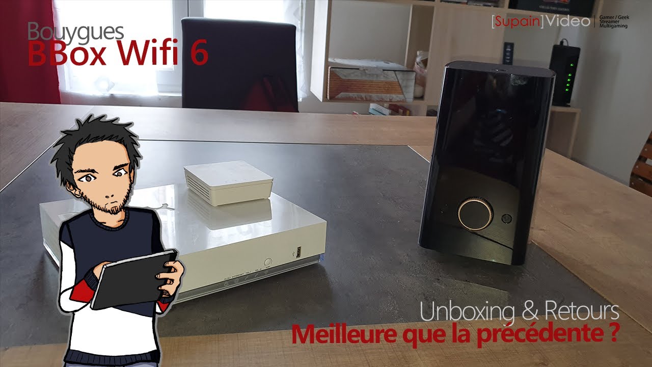 UNBOXING & RETOURS sur la box INTERNET fibre BBOX WIFI 6 de BOUYGUES ...