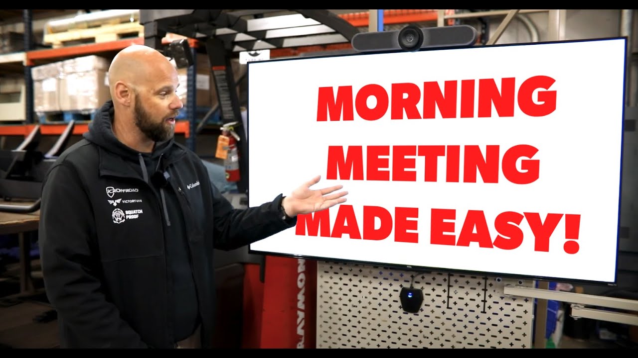 Lean Morning Meeting Made EASY! - YouTube