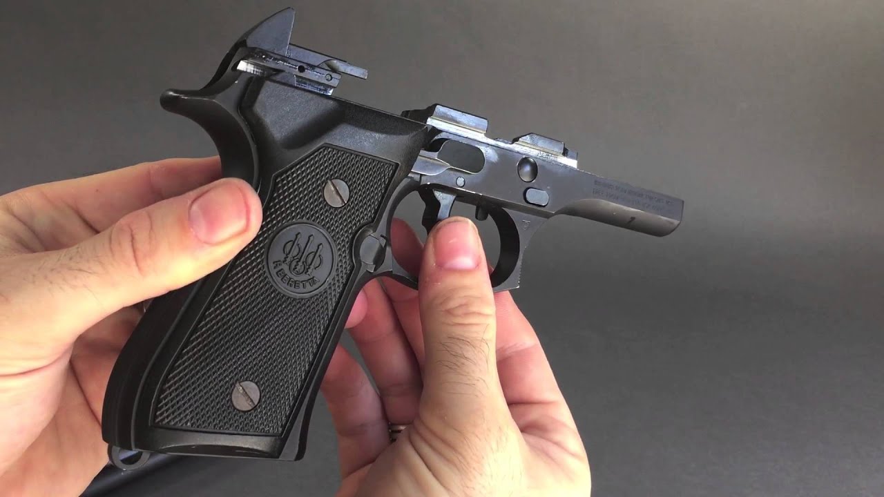 Beretta 92D Centurion 9mm - YouTube
