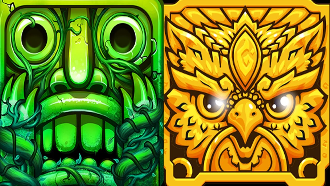 Temple Run 2 Lost Jungle VS Endless Run Rush Oz Android iPad iOS ...
