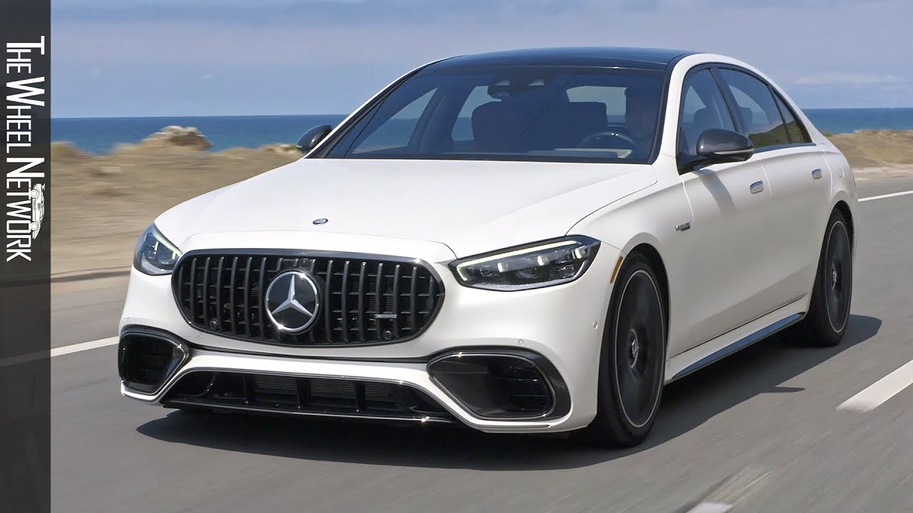 2024 Mercedes-AMG S 63 E PERFORMANCE | Cashmere White Magno | Driving ...