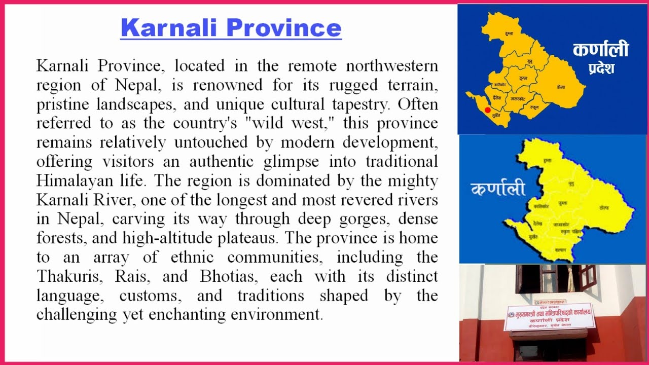 Karnali Province essay in English || about Karnali pradesh || nepal ...